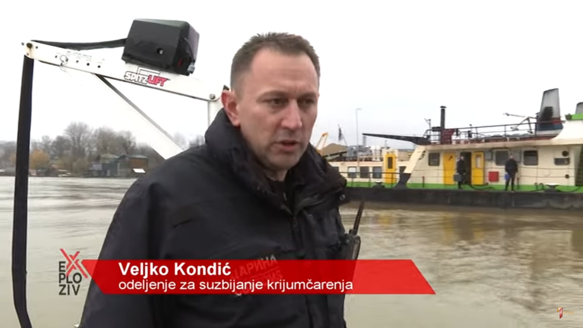 Reagovanje na emisuju EXPLOZIV TV Prva, od 09.02.2022. „Carina i rečna ...